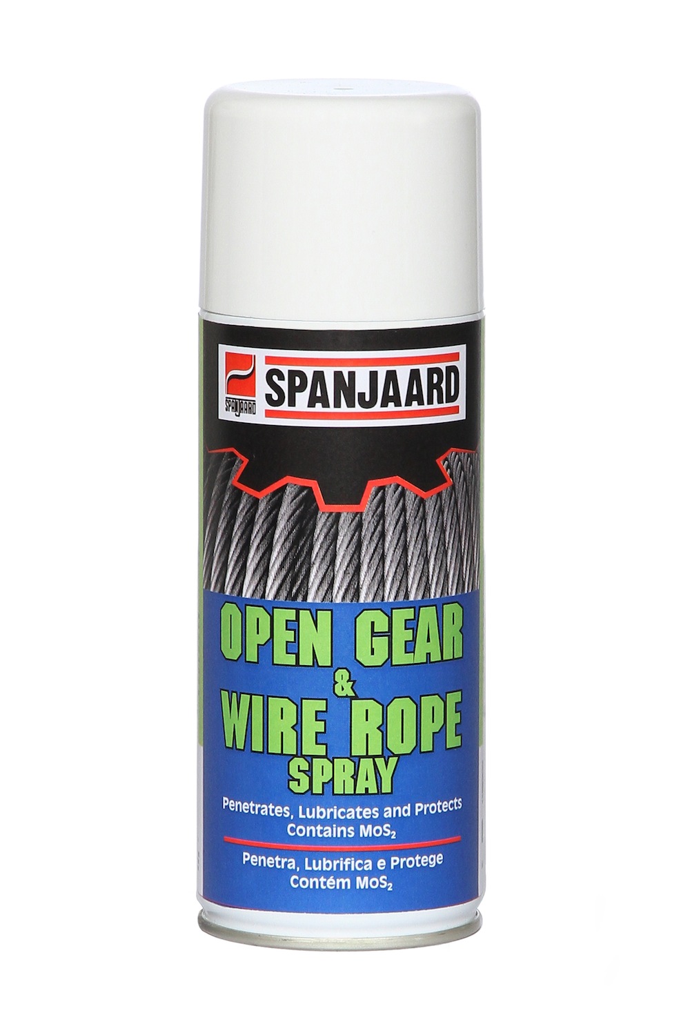 Open Gear & Wire Rope Spray 350ml – Spanjaard Portugal | ADIR Viseu